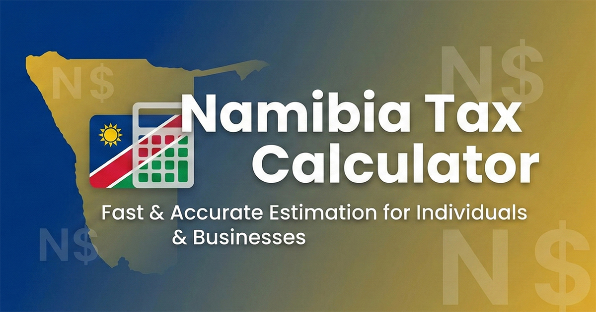 Namibia Tax Calculator 2025 | PAYE, Salary After Tax, Take Home Pay